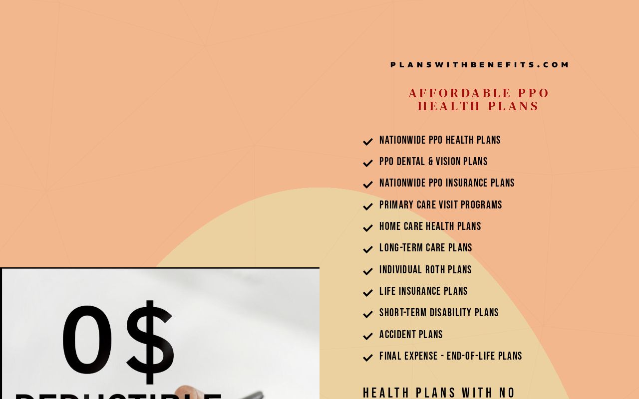 Affordable Nationwide PPO Health Plans
